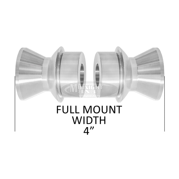 1-1/2" High Misalignment Spacer – Midnight 4x4