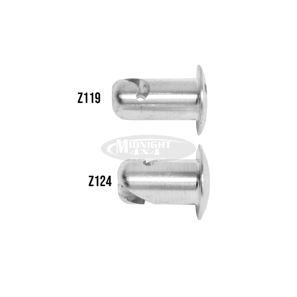 Dzus Fastener Buttons - Aluminum – Midnight 4x4