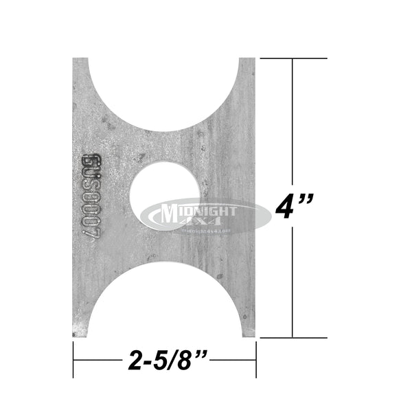 Link Mount Gusset – Midnight 4x4