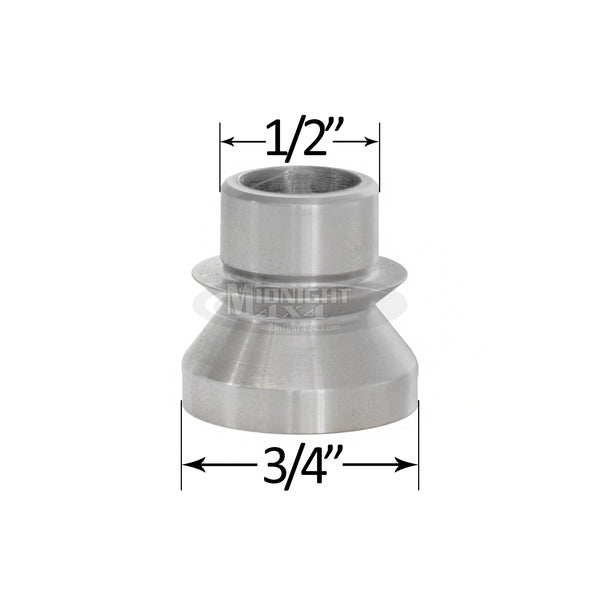1/2" High Misalignment Spacers – Midnight 4x4