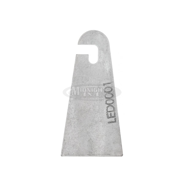 Slotted Light Bar Tabs – Midnight 4x4