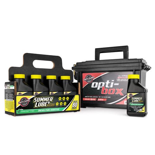 Opti-Lube Summer Lube +Cetane Diesel Fuel Additive (Yellow) – Midnight 4x4