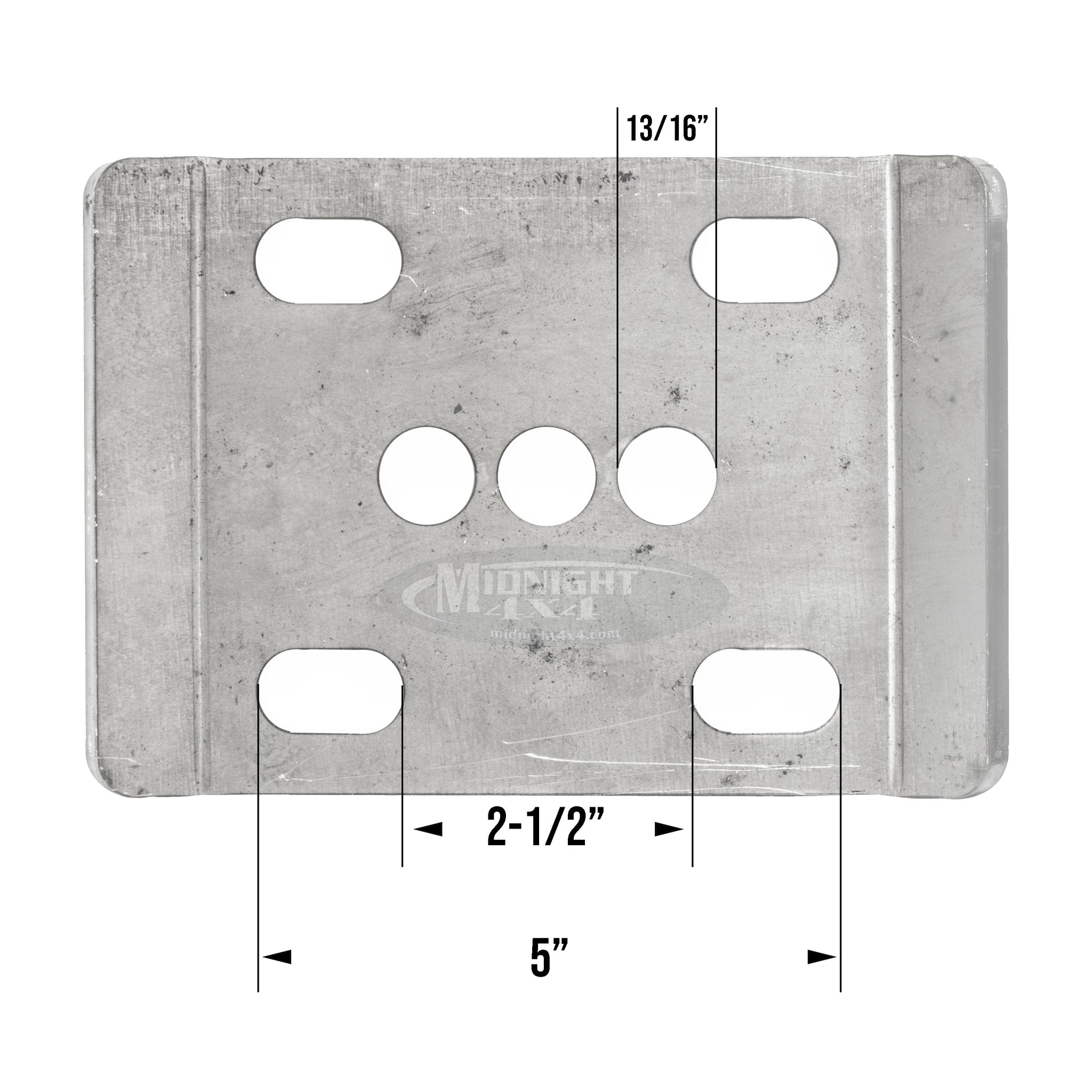 U-Bolt Plates – Midnight 4x4